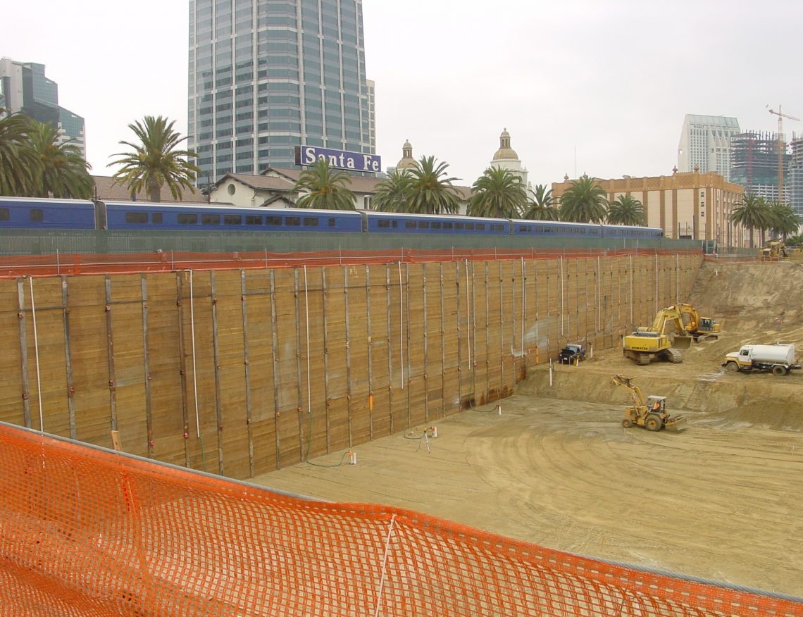 Santa Fe Depot - San Diego Shoring Engineer - Earth Support Systems