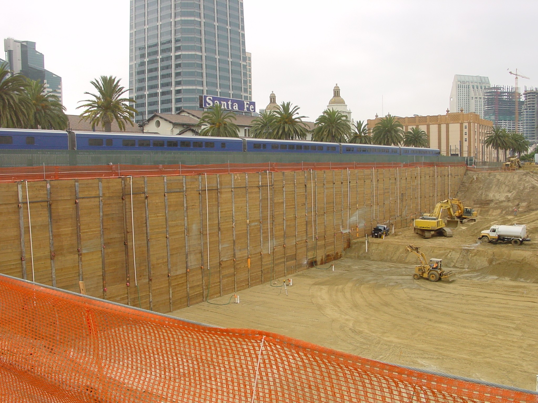Santa Fe Depot - San Diego Shoring Engineer - Earth Support Systems